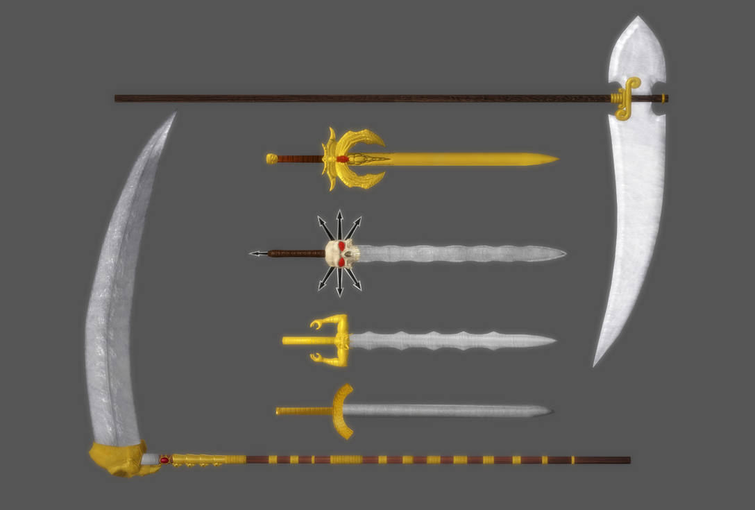 Lady Death Weapon Pack by XNAFanXPS on DeviantArt