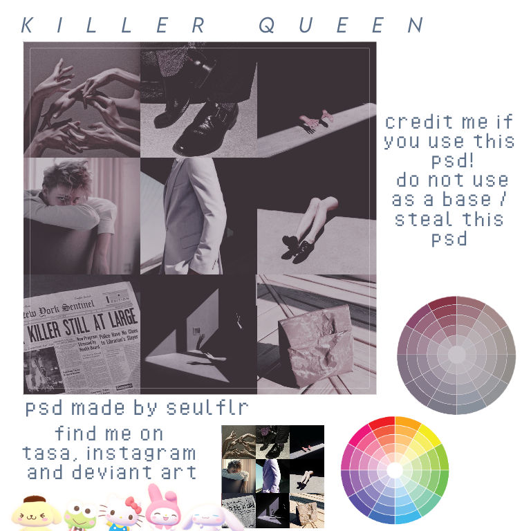 killer queen psd by seulflr by seulflr on DeviantArt