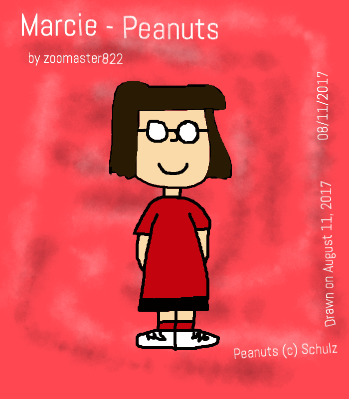 Marcie - Peanuts by FrankCookiefox on DeviantArt