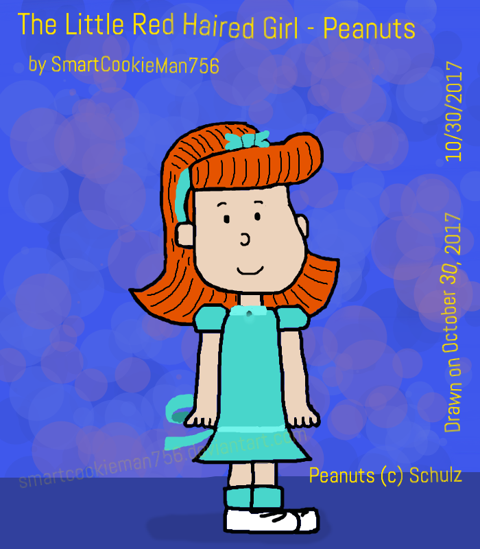 The Little Red Haired Girl - Peanuts by FrankCookiefox on DeviantArt