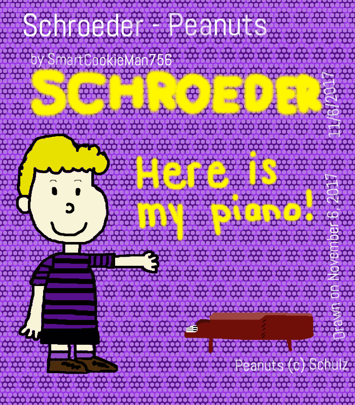 Schroeder - Peanuts by FrankCookiefox on DeviantArt