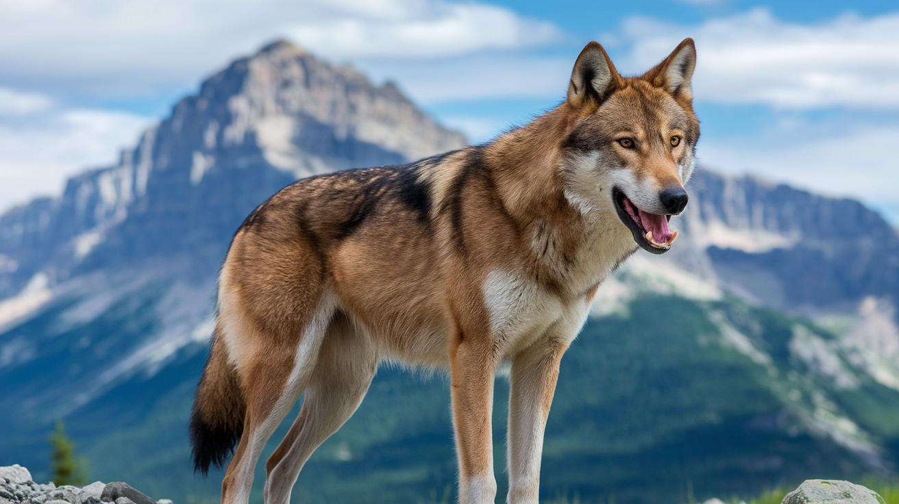 Cascade Mountain Wolf 121 Canis Lupus Illustrations Image: PICRYL