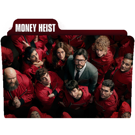 Money Heist Folder icon by mstrange221b on DeviantArt