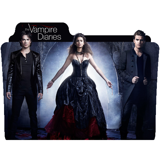 The Vampire Diaries Folder icon by mstrange221b on DeviantArt