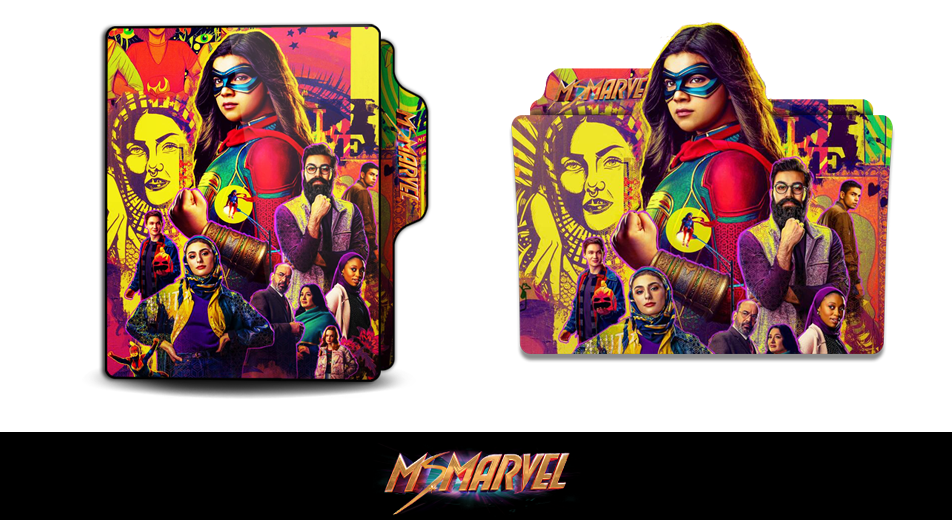 Ms.Marvel Folder icons by mstrange221b on DeviantArt