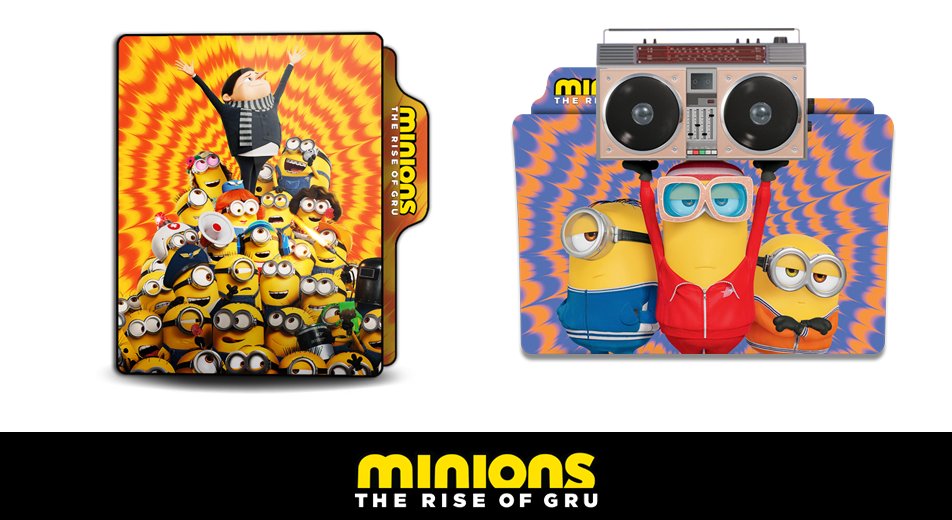 Minions The Rise of Gru Folder icons by mstrange221b on DeviantArt