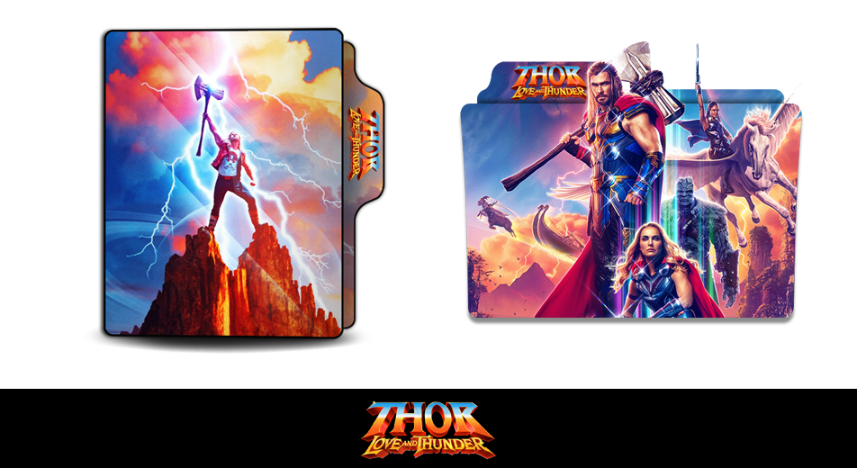 Thor Love and Thunder Folder icons by mstrange221b on DeviantArt