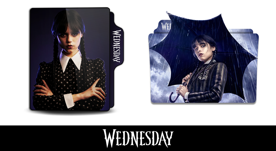 Wednesday Folder icons by mstrange221b on DeviantArt