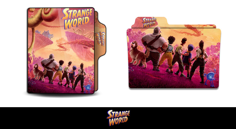 Strange World Folder icons by mstrange221b on DeviantArt