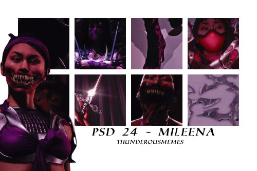 PSD 24 - Mileena by thunderousmemes on DeviantArt