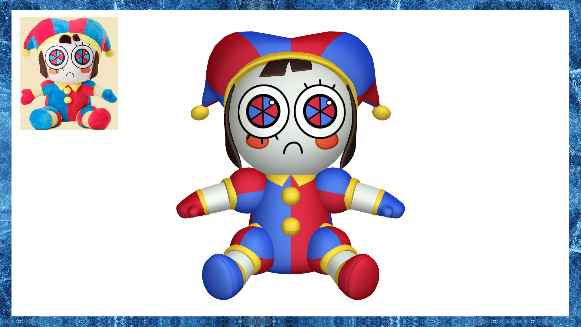 Pomni Plush - MMD DL by AlmiralKazama on DeviantArt