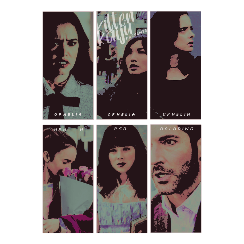 ophelia. / psd coloring. by kittenkaiju on DeviantArt