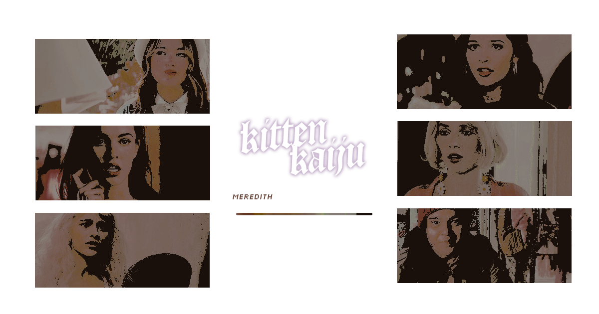 meredith. / psd coloring. by kittenkaiju on DeviantArt