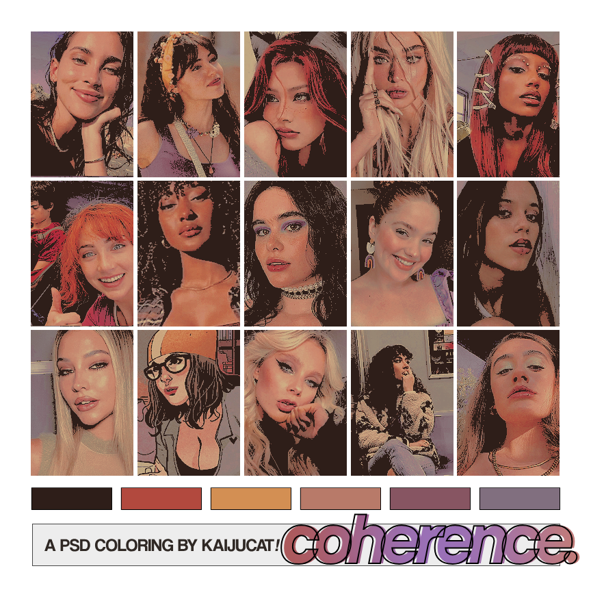 coherence. / psd coloring. by kittenkaiju on DeviantArt