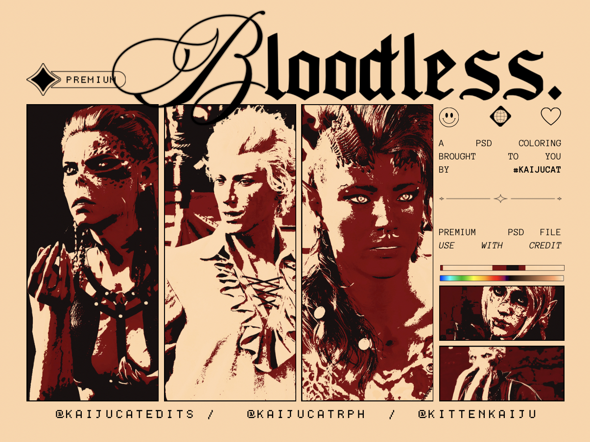 bloodless. / psd coloring. by kittenkaiju on DeviantArt