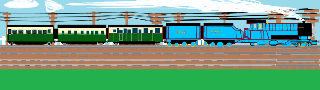 kristoff the wild-nor-wester two tendered engine. by rmscelestia22 on ...