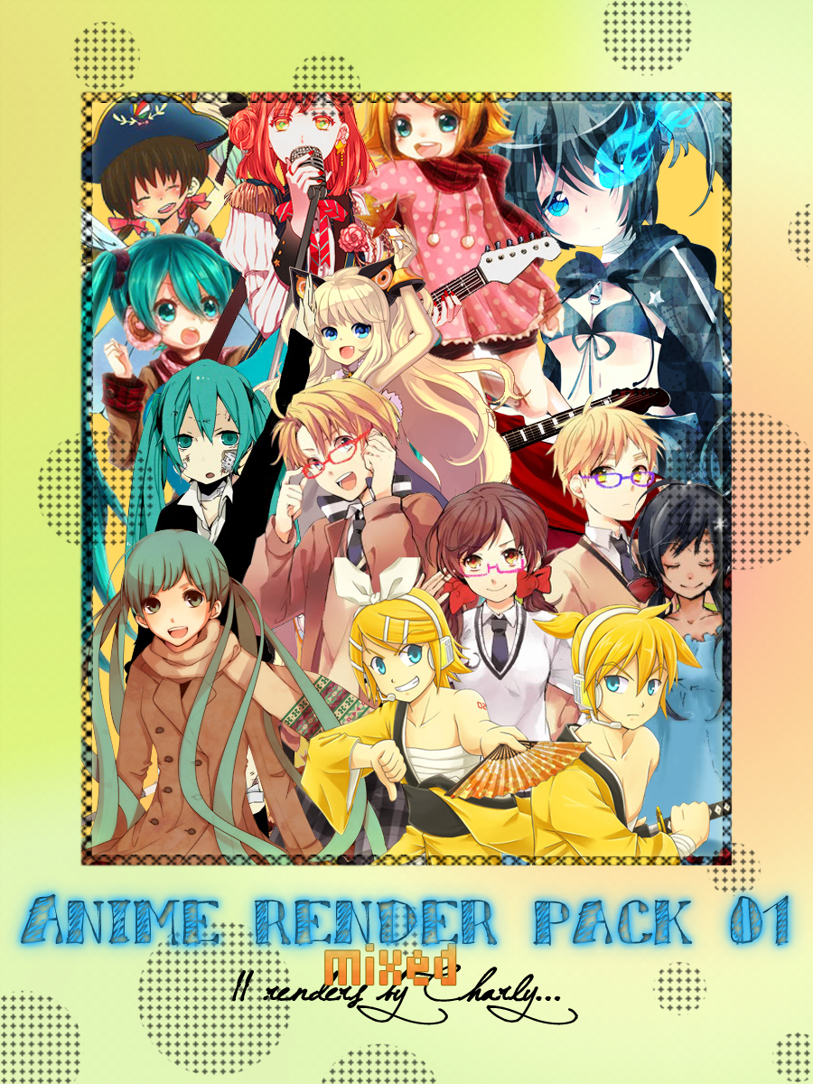 Render pack 02 by UtamashiCharly on DeviantArt