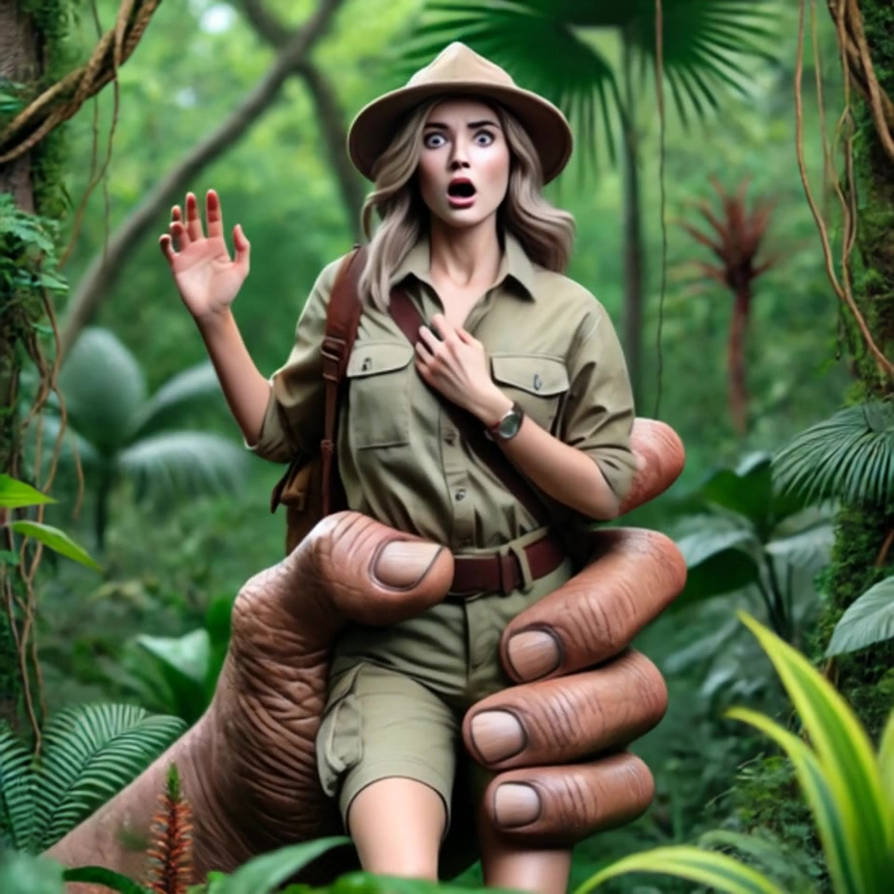 Sexy Jungle Girl Handheld by Renalko-Redux on DeviantArt