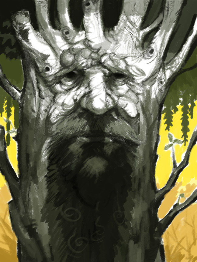 treefolk 1 by deWitteillustration on DeviantArt