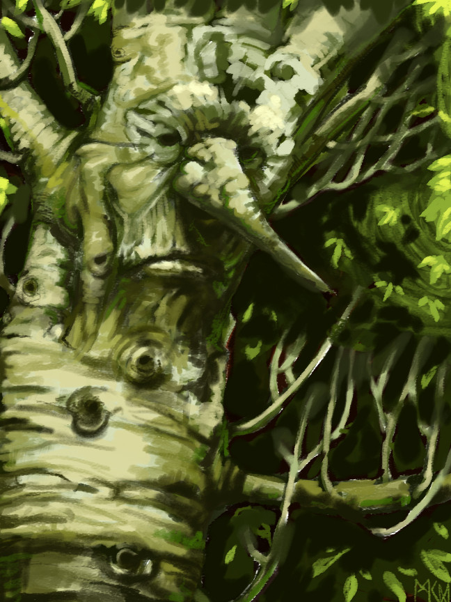 treefolk 3 by deWitteillustration on DeviantArt