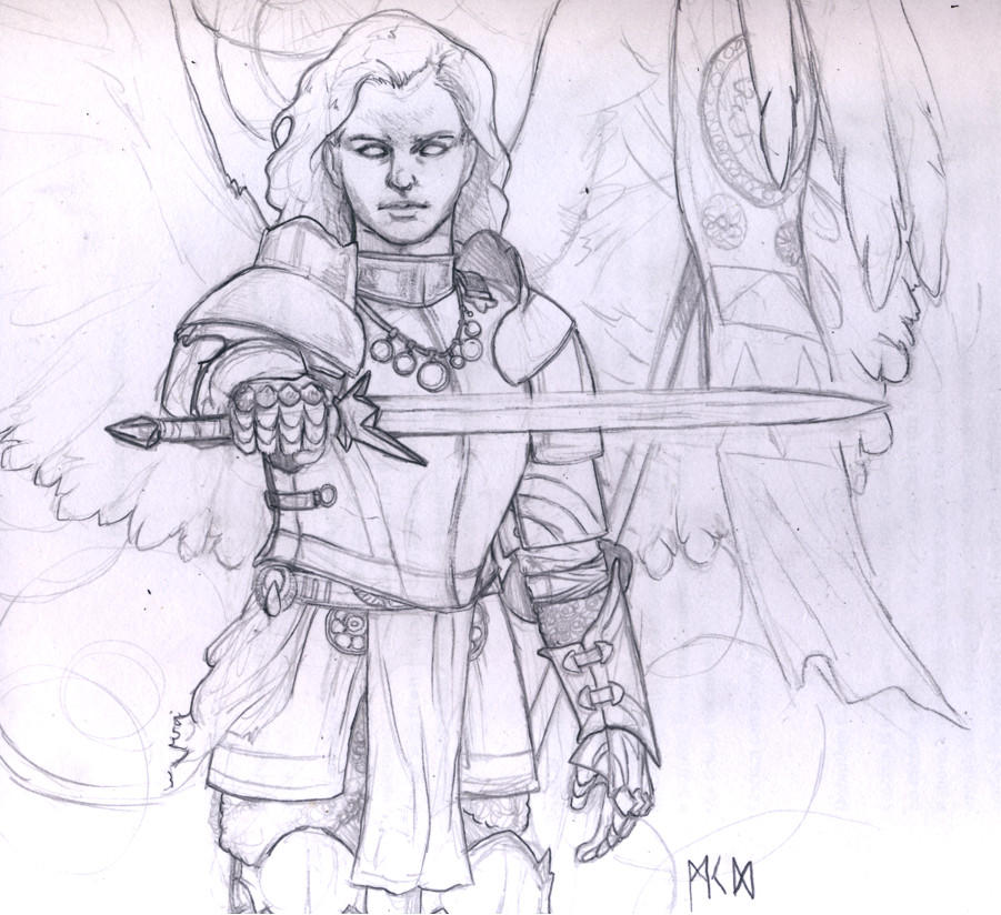 Bant angel by deWitteillustration on DeviantArt