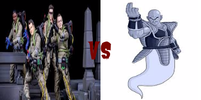 ghostbusters vs ghost nappa by MEVVX on DeviantArt