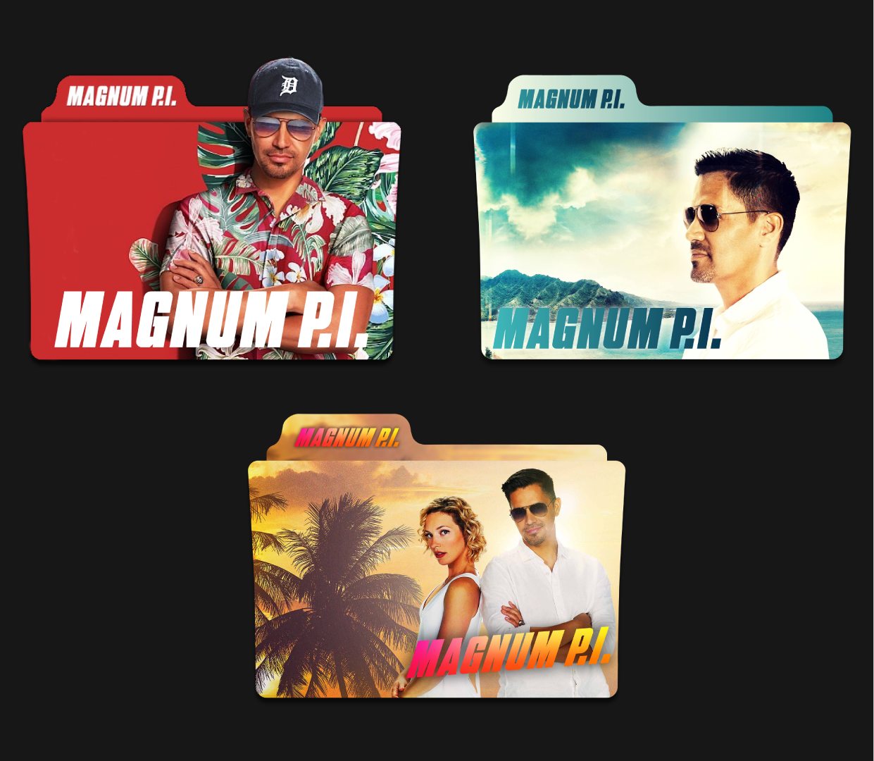 Magnum P.I. Folder Icon by AndreJardim on DeviantArt