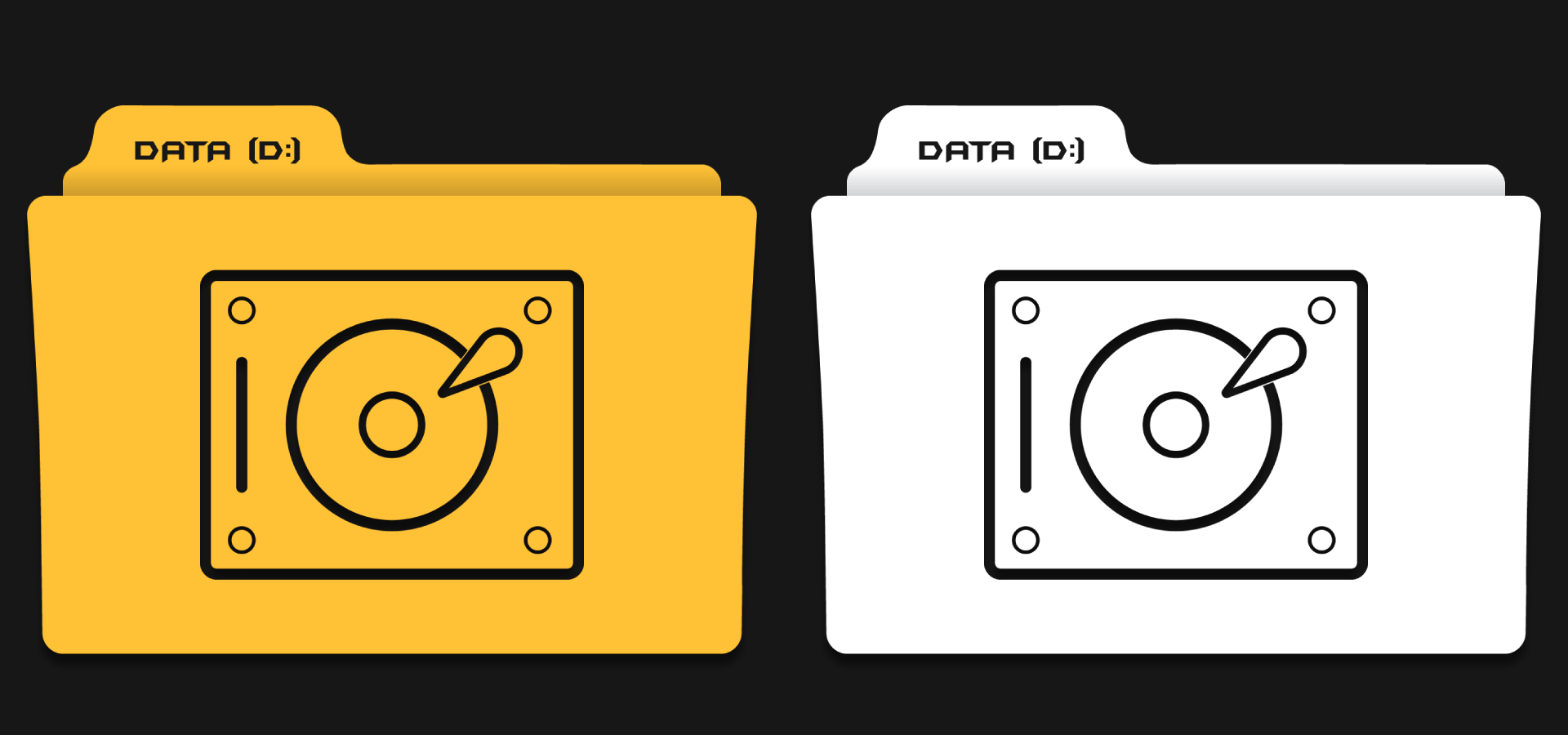 Data Folder Icons by AndreJardim on DeviantArt