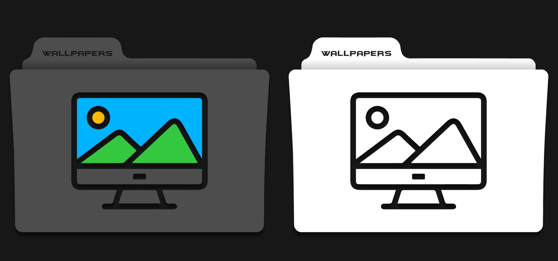 Wallpapers Folder Icons by AndreJardim on DeviantArt