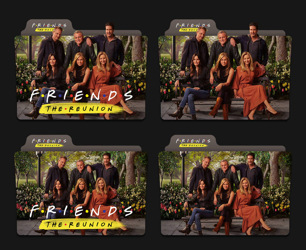 Friends: The Reunion Folder Icon by AndreJardim on DeviantArt