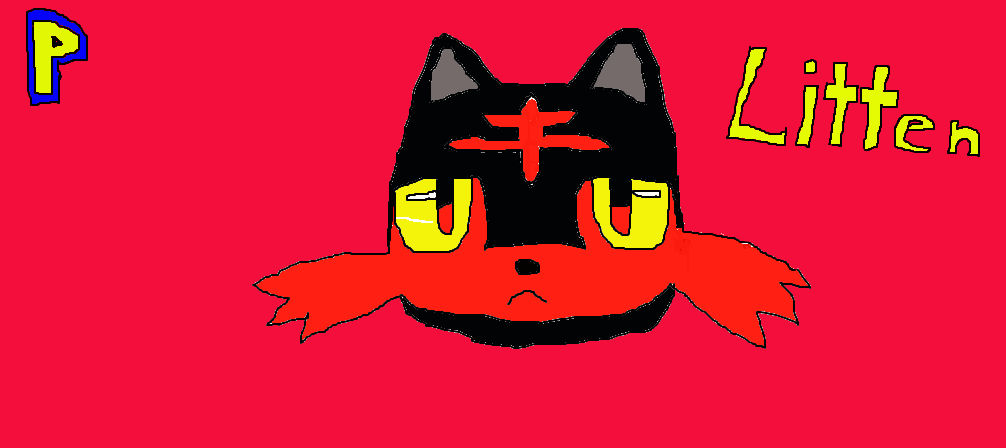Litten by P0k3Card on DeviantArt