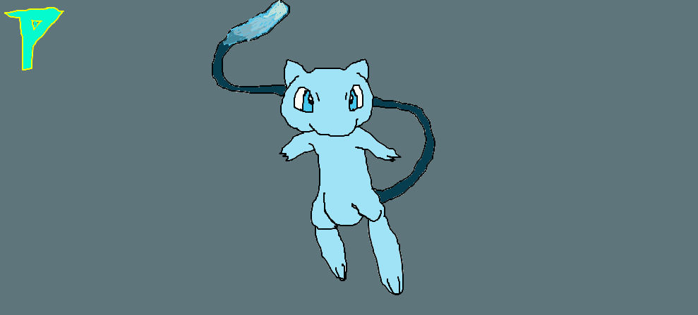 Shiny Mew by P0k3Card on DeviantArt