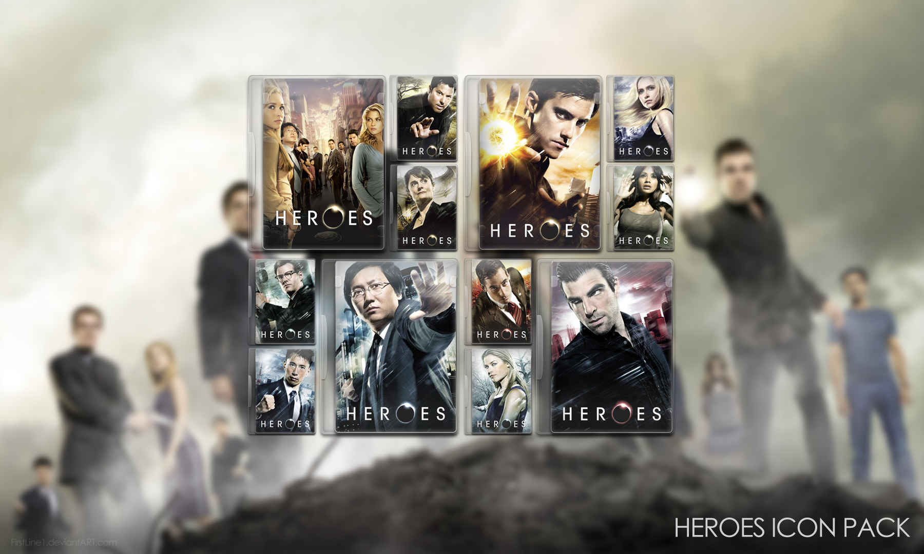 Heroes Icon Pack by FirstLine1 on DeviantArt