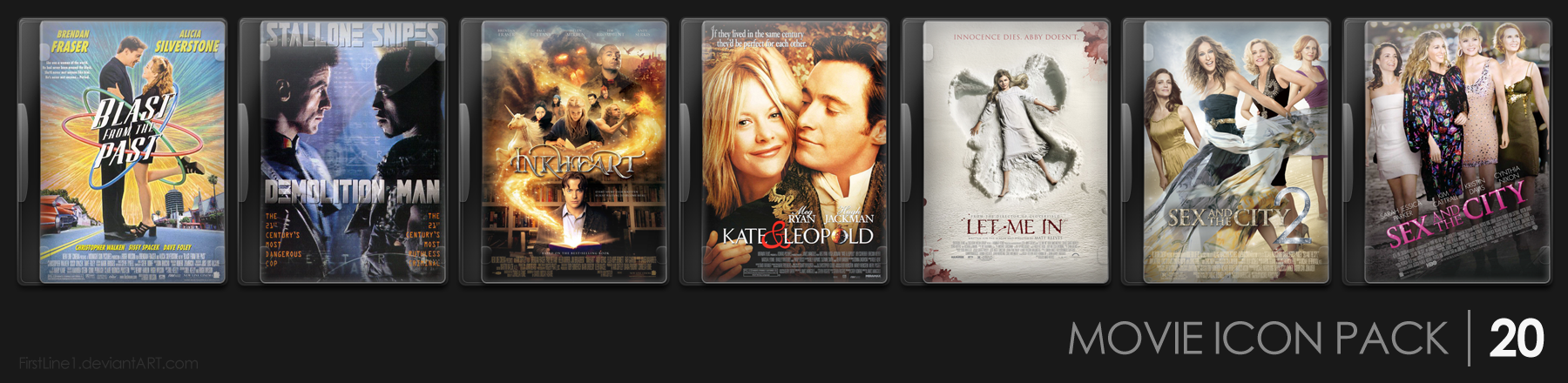 Movie Icon Pack 20 by FirstLine1 on DeviantArt