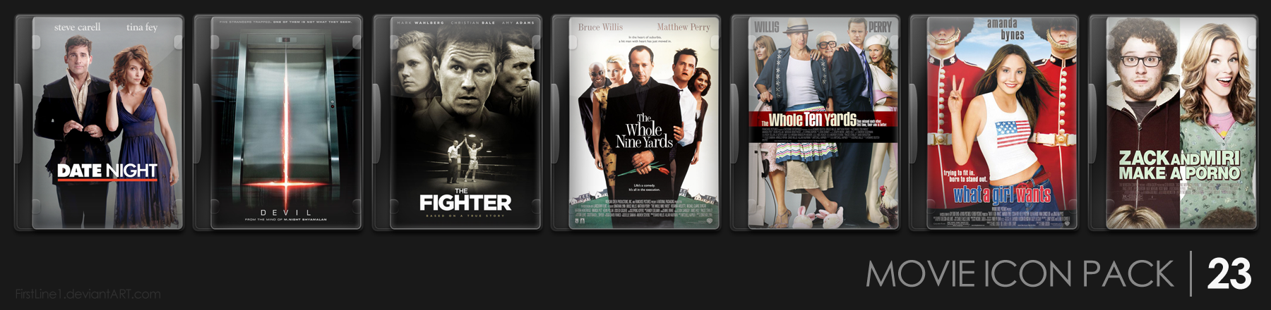 Movie Icon Pack 23 by FirstLine1 on DeviantArt