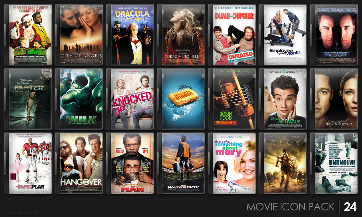 Movie Icon Pack 24 by FirstLine1 on DeviantArt