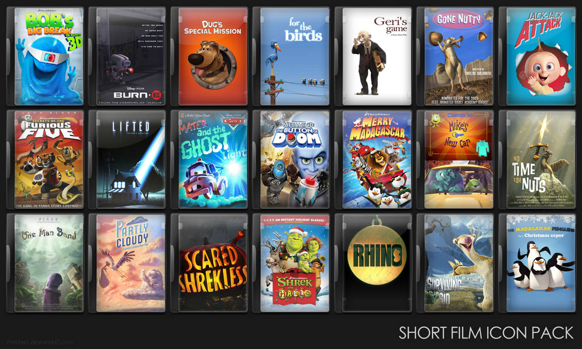 Short Film Icon Pack by FirstLine1 on DeviantArt