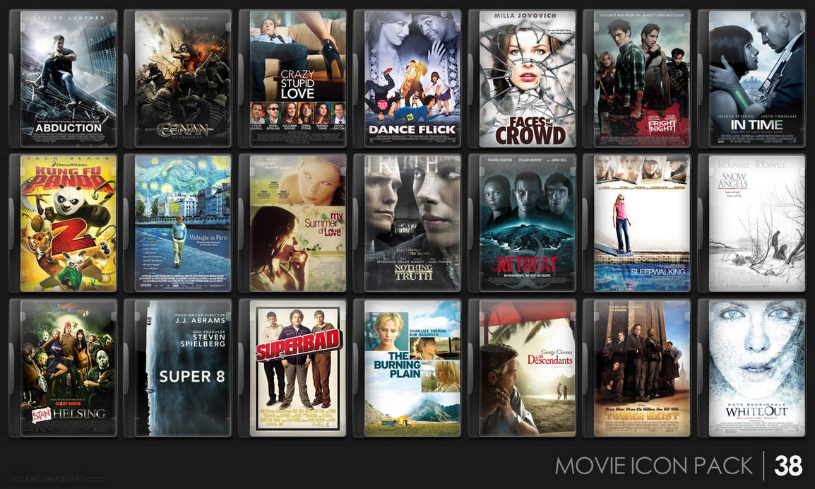 Movie Icon Pack 38 by FirstLine1 on DeviantArt