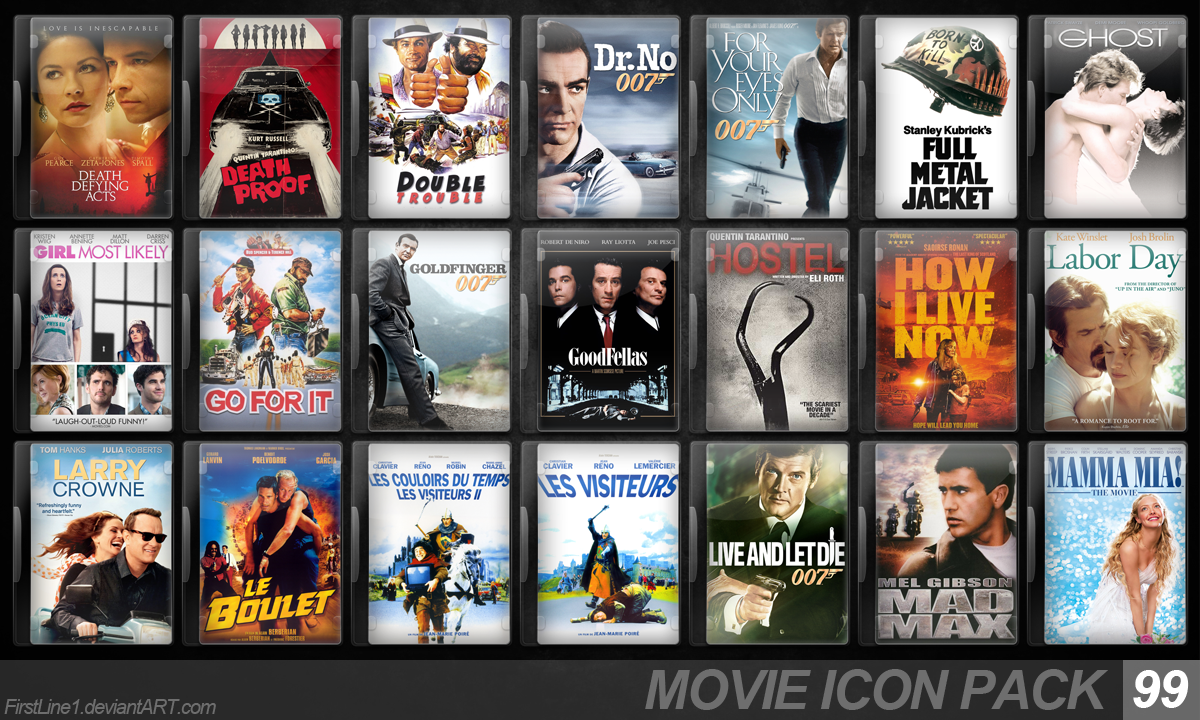 Movie Icon Pack 99 by FirstLine1 on DeviantArt