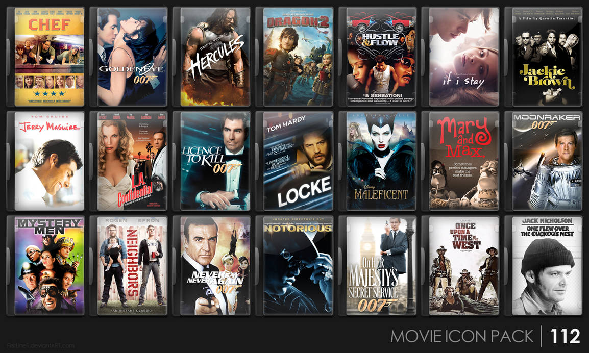 Movie Icon Pack 112 by FirstLine1 on DeviantArt