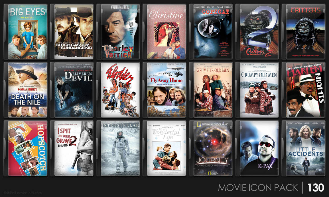 Movie Icon Pack 130 by FirstLine1 on DeviantArt