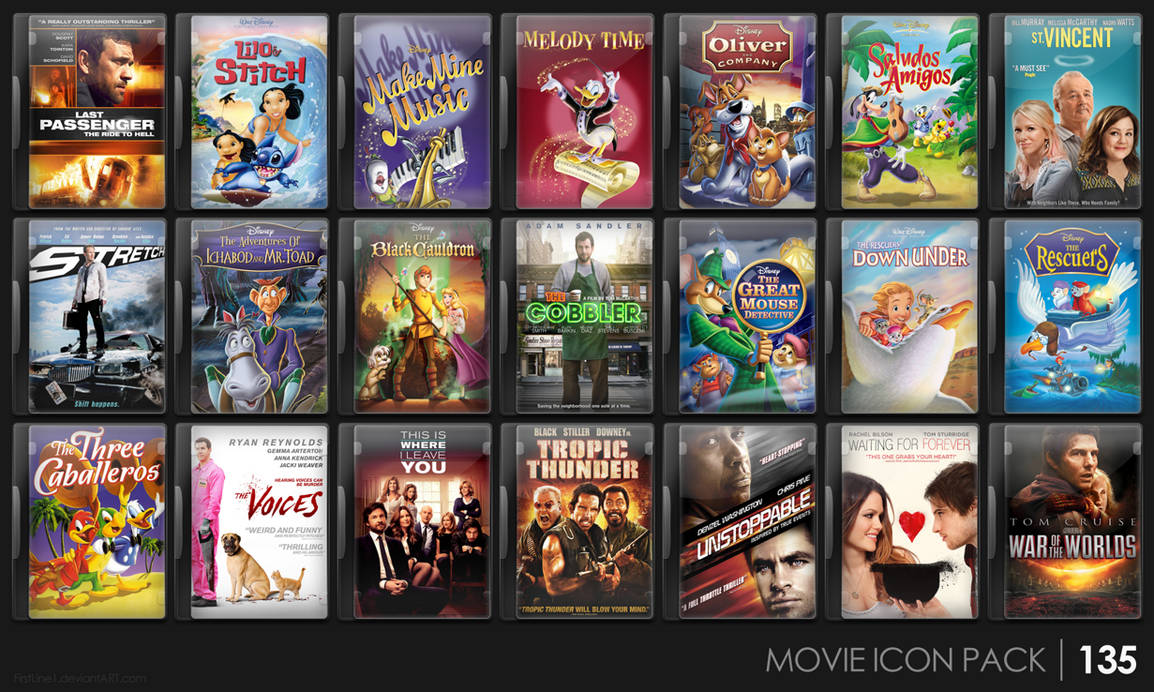 Movie Icon Pack 135 by FirstLine1 on DeviantArt