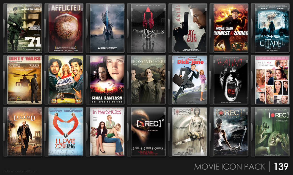 Movie Icon Pack 139 by FirstLine1 on DeviantArt