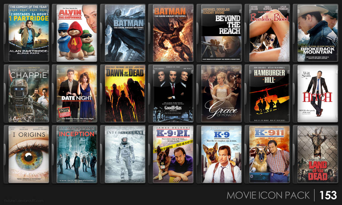Movie Icon Pack 153 by FirstLine1 on DeviantArt