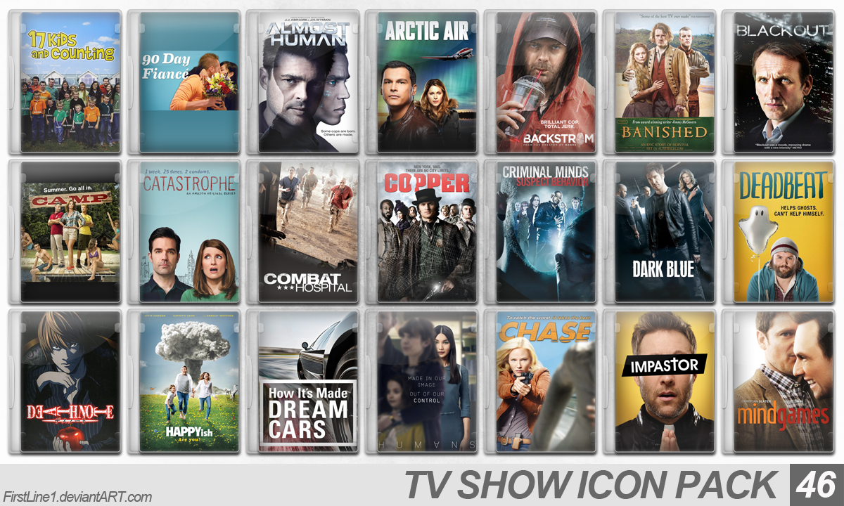 TV Show Icon Pack 46 by FirstLine1 on DeviantArt