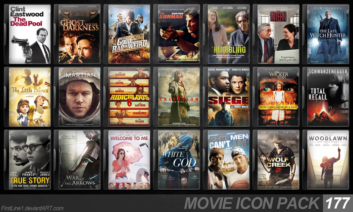 Movie Icon Pack 177 by FirstLine1 on DeviantArt