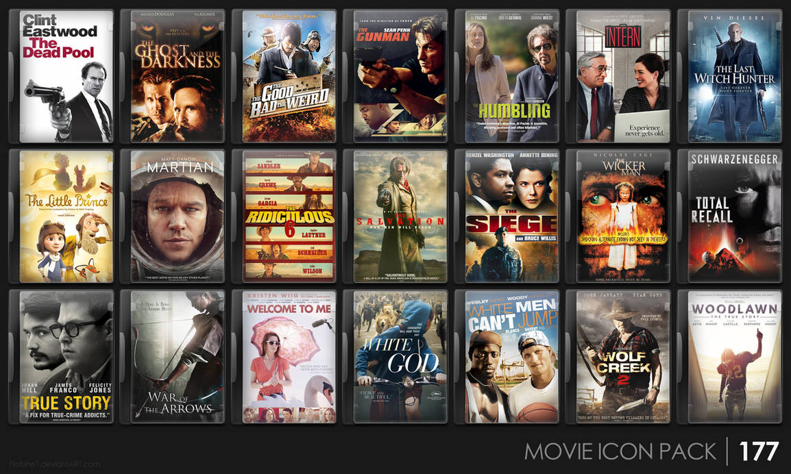 Movie Icon Pack 177 by FirstLine1 on DeviantArt