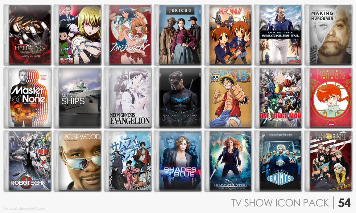 TV Show Icon Pack 54 by FirstLine1 on DeviantArt
