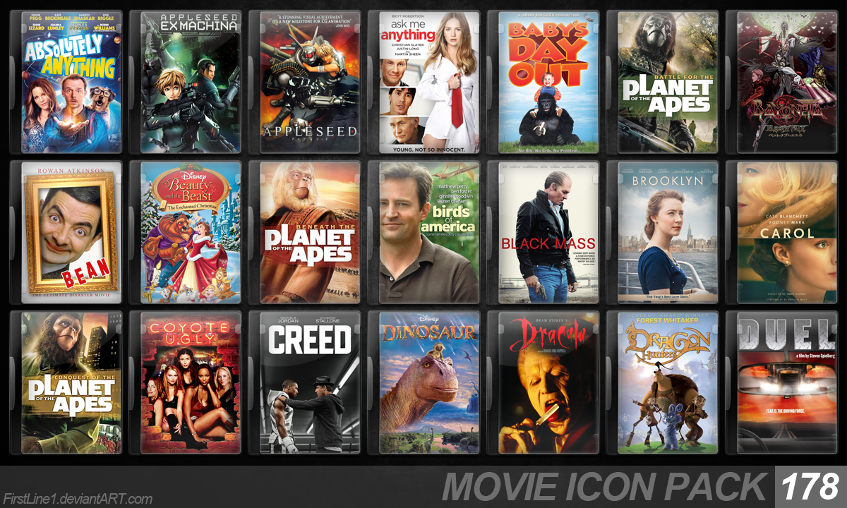 Movie Icon Pack 178 by FirstLine1 on DeviantArt