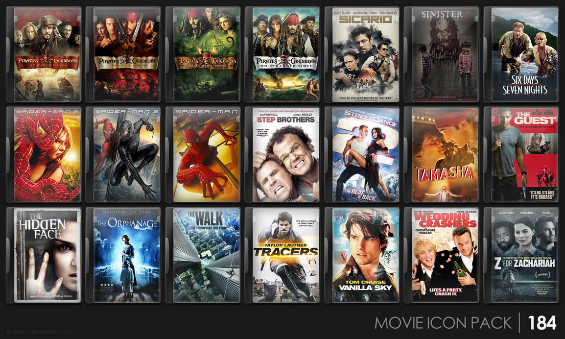Movie Icon Pack 184 by FirstLine1 on DeviantArt